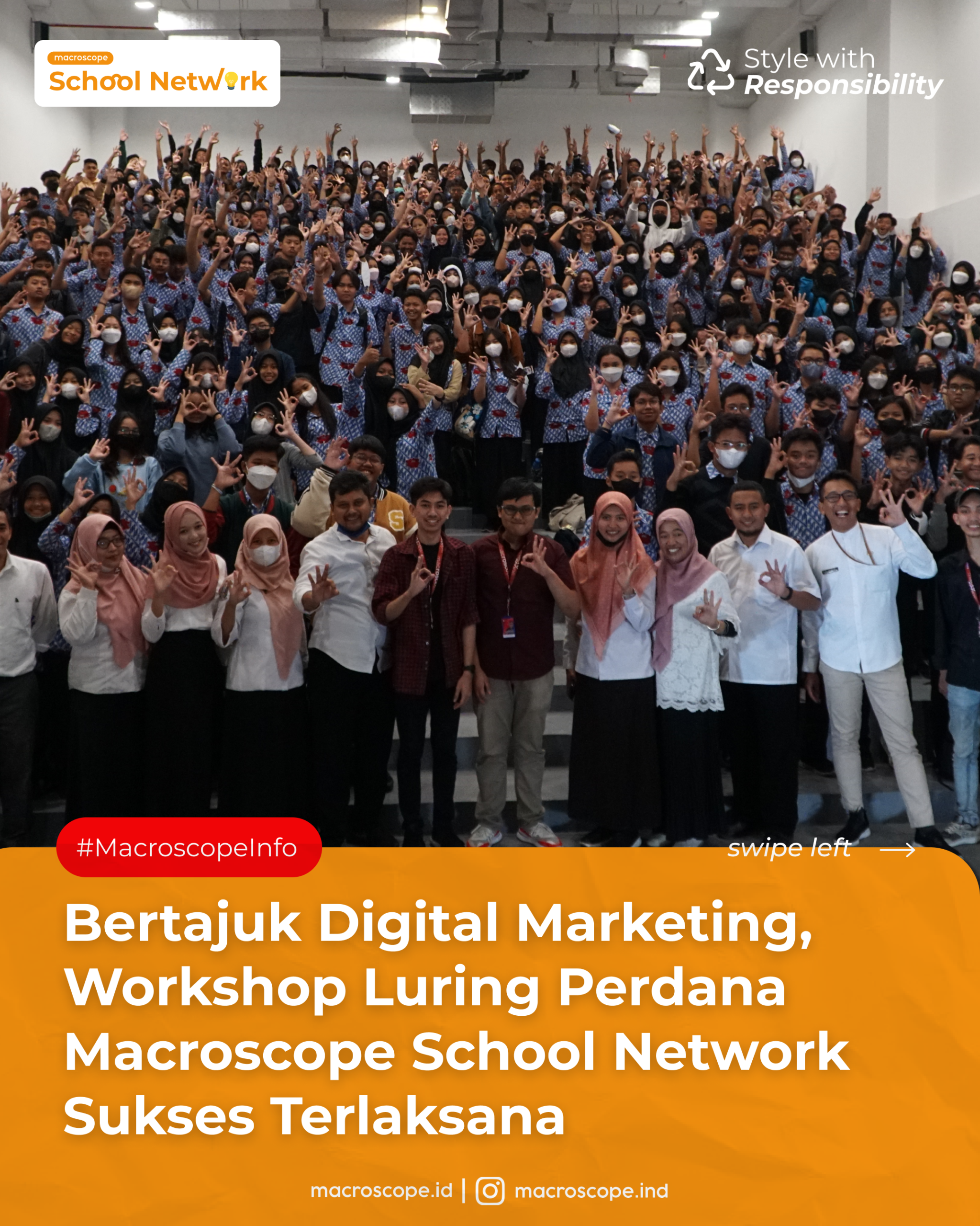 Bertajuk Digital Marketing, Workshop Luring Perdana Macroscope School ...