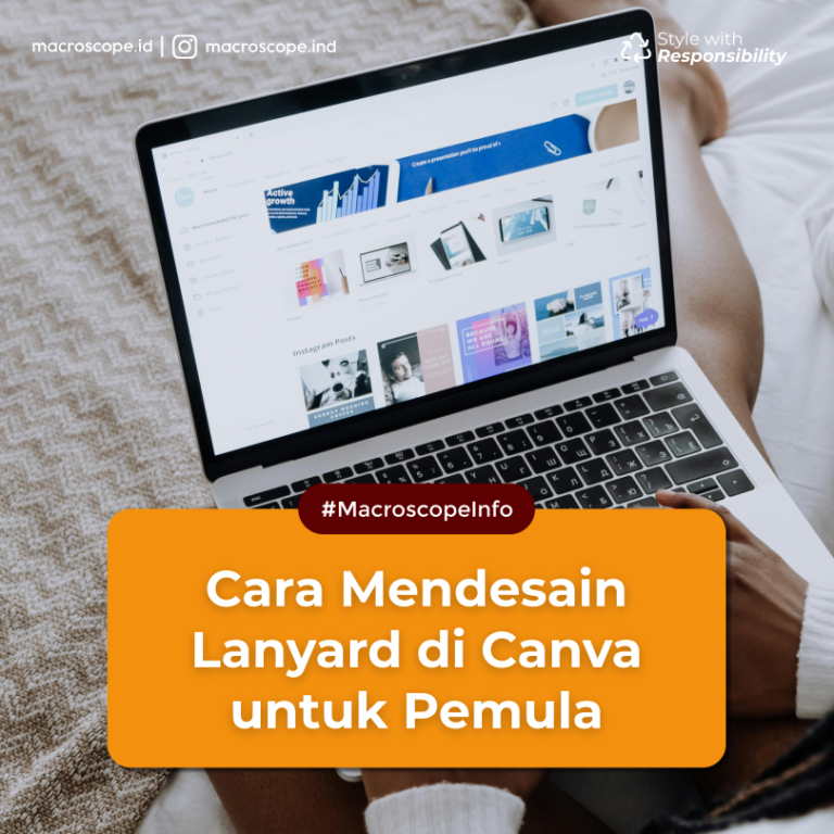 Cara Mendesain Lanyard di Canva untuk Pemula - Macroscope Info